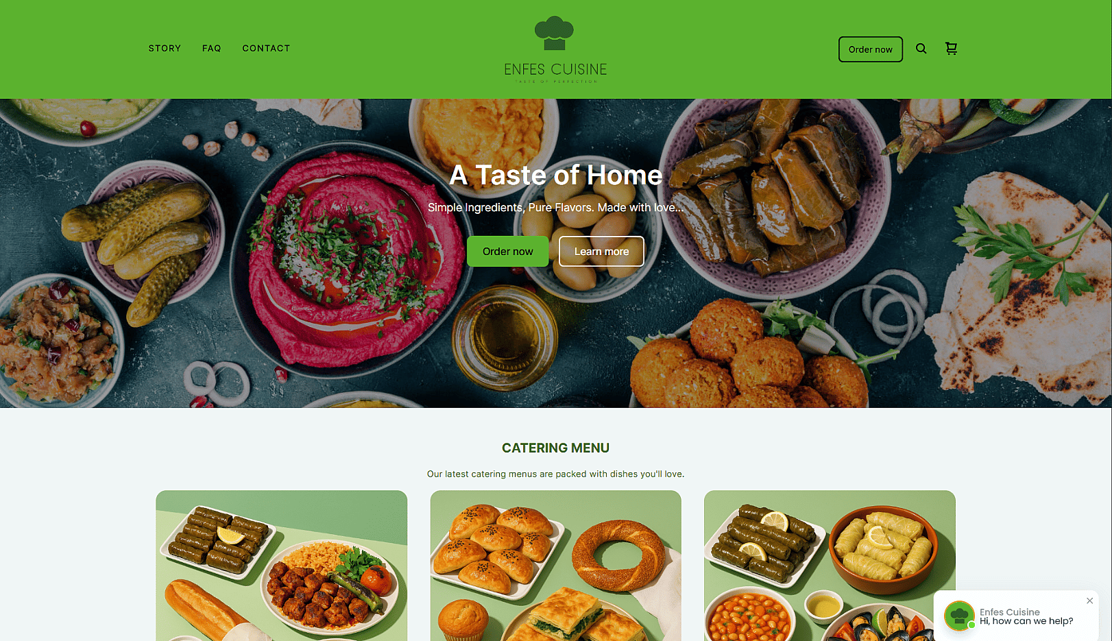 Enfes Cuisine | ikipixel is Beyond an Agency